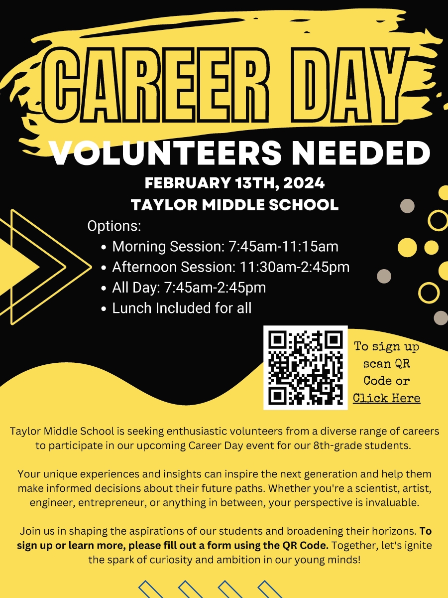 Career Fair Volunteers Needed