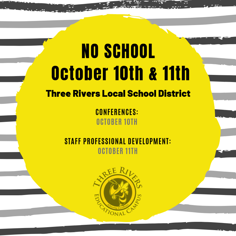 No School - October 10th & 11th