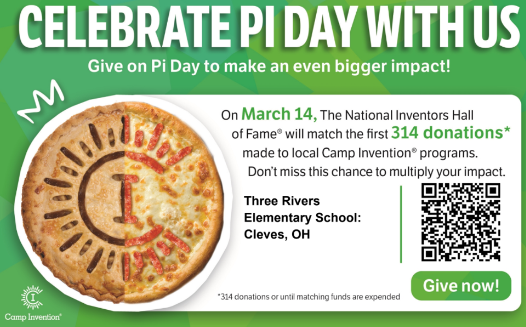 Camp Invention® will be celebrating Pi Day