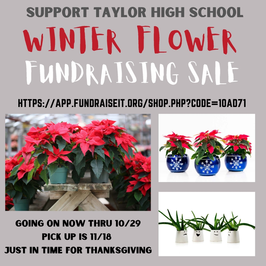 Winter Flower Fundraising Sale