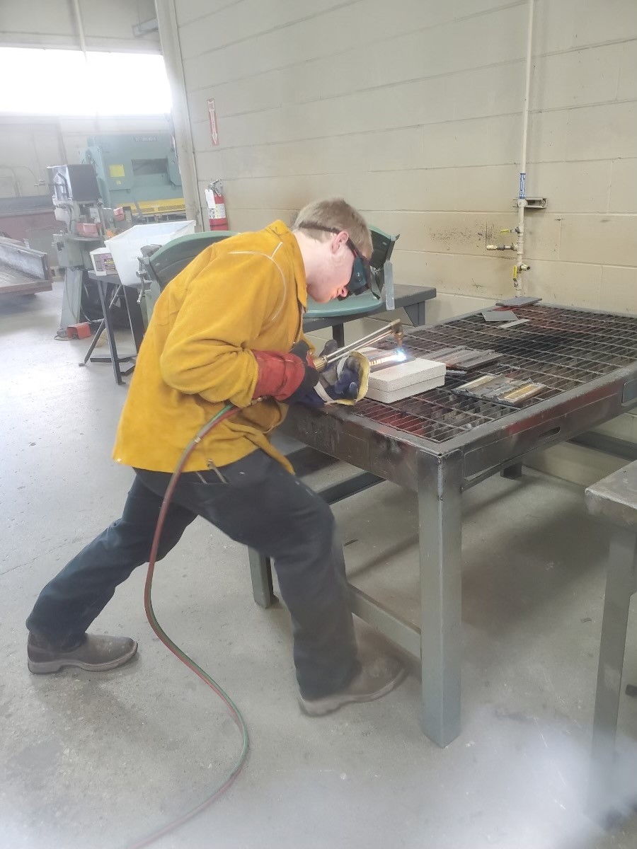 Tyler Lay among top welding students in US